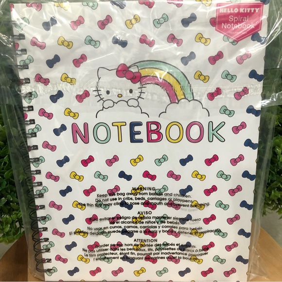 Sanrio | Accessories | Sanrio Nwt Spiral Hello Kitty Notebook | Poshmark